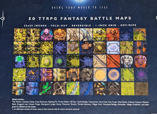 ATLAS physical TTRPG battle maps – Moonlight Maps