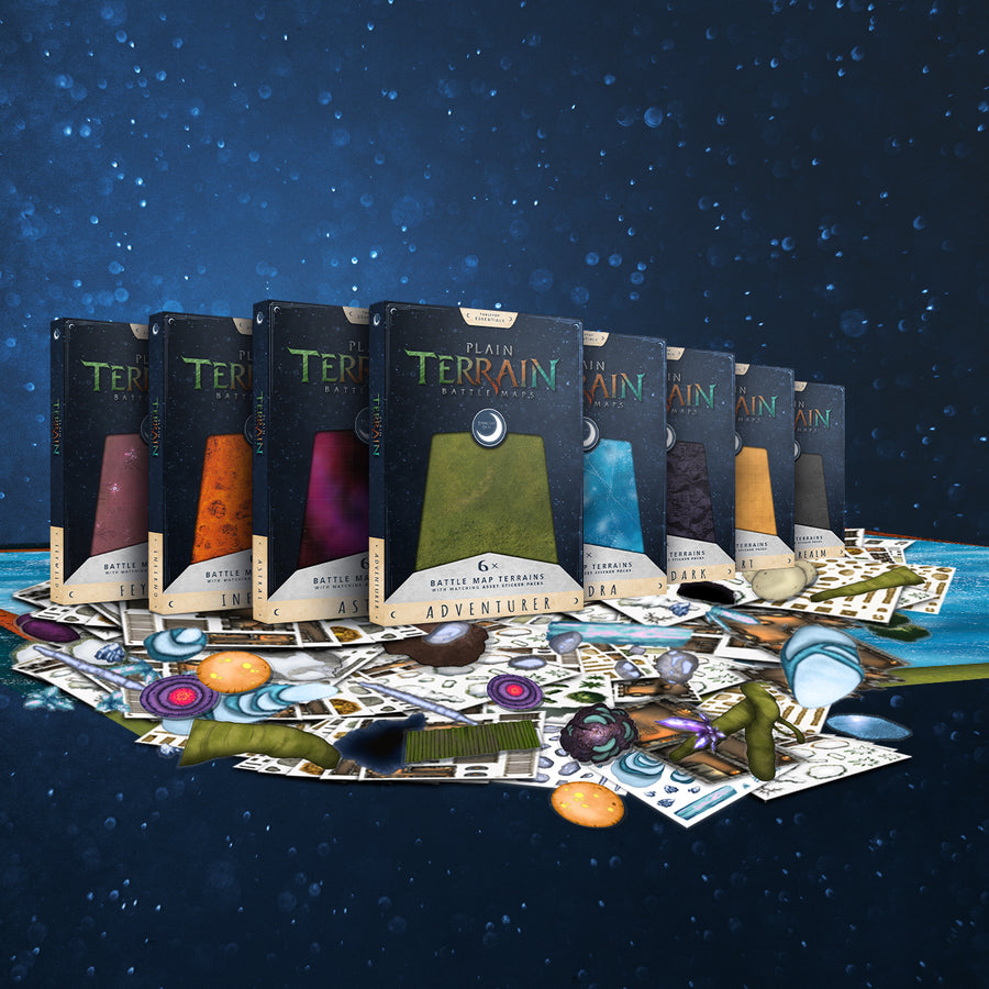 Random TTRPG encounter card decks – Moonlight Maps