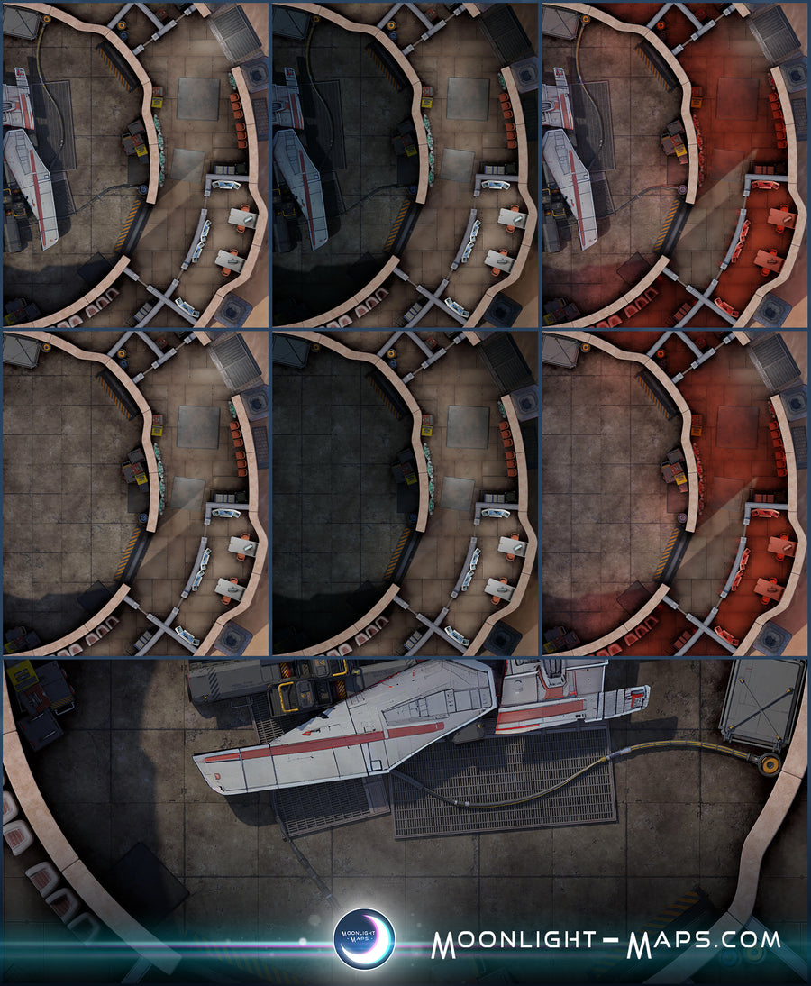 Mos Space Port – Moonlight Maps