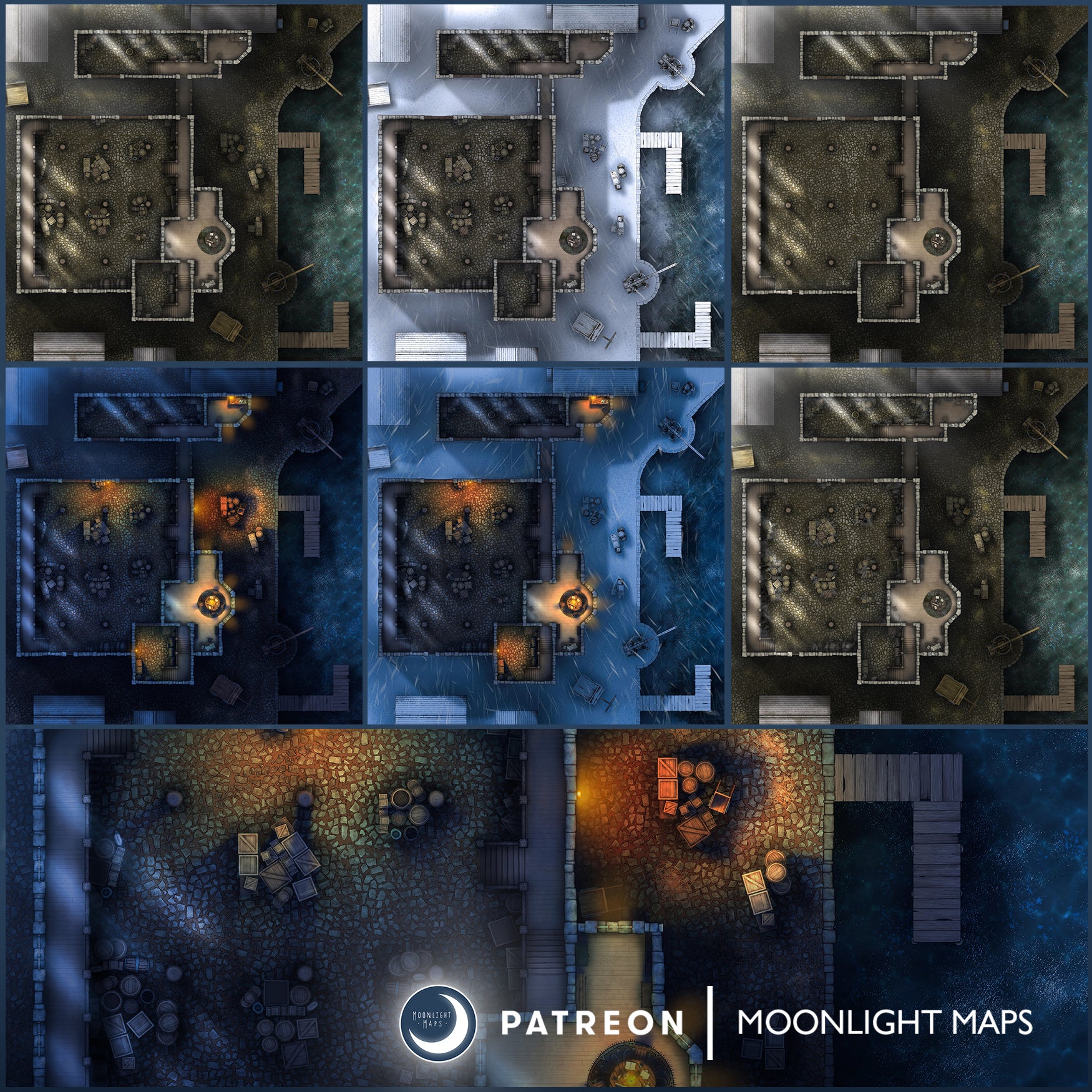 Warehouse Docks – Moonlight Maps