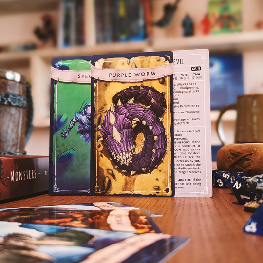 5e Monster Card deck for TTRPGs – Moonlight Maps