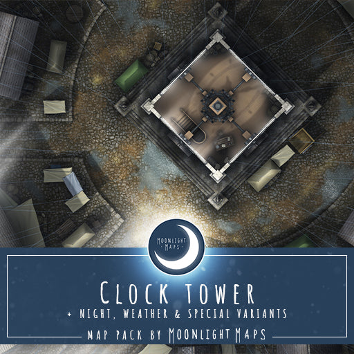 Clock Tower – Moonlight Maps