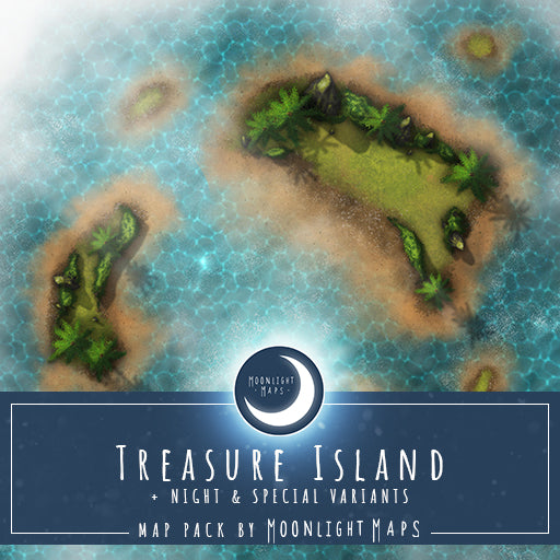 Treasure Island – Moonlight Maps
