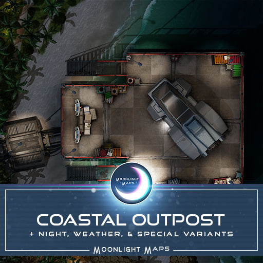 Coastal Outpost – Moonlight Maps