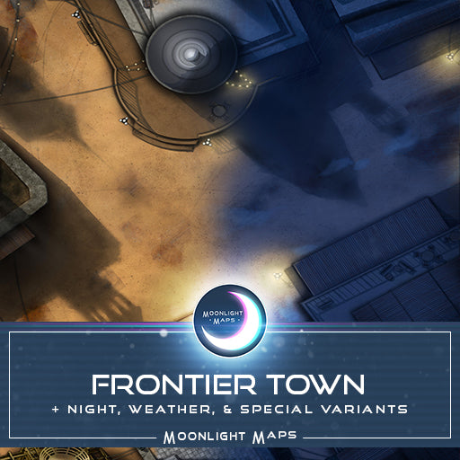 Frontier Town – Moonlight Maps