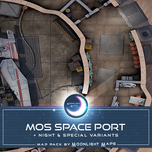 Mos Space Port – Moonlight Maps