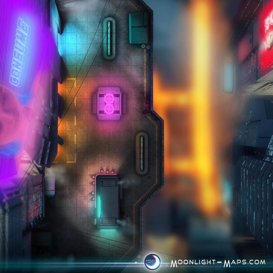 Cyberpunk Collection 1 – Moonlight Maps