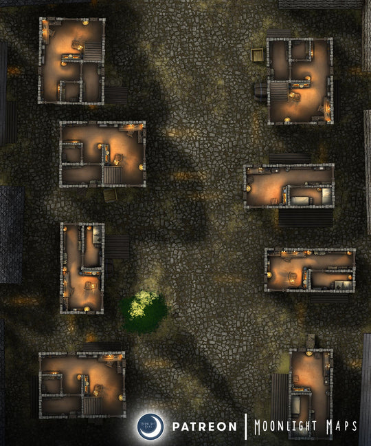 Cities Collection 1 – Moonlight Maps