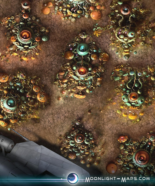 Scifi and Cyberpunk TTRPG Battle Maps – Tagged "monsters"– Moonlight Maps
