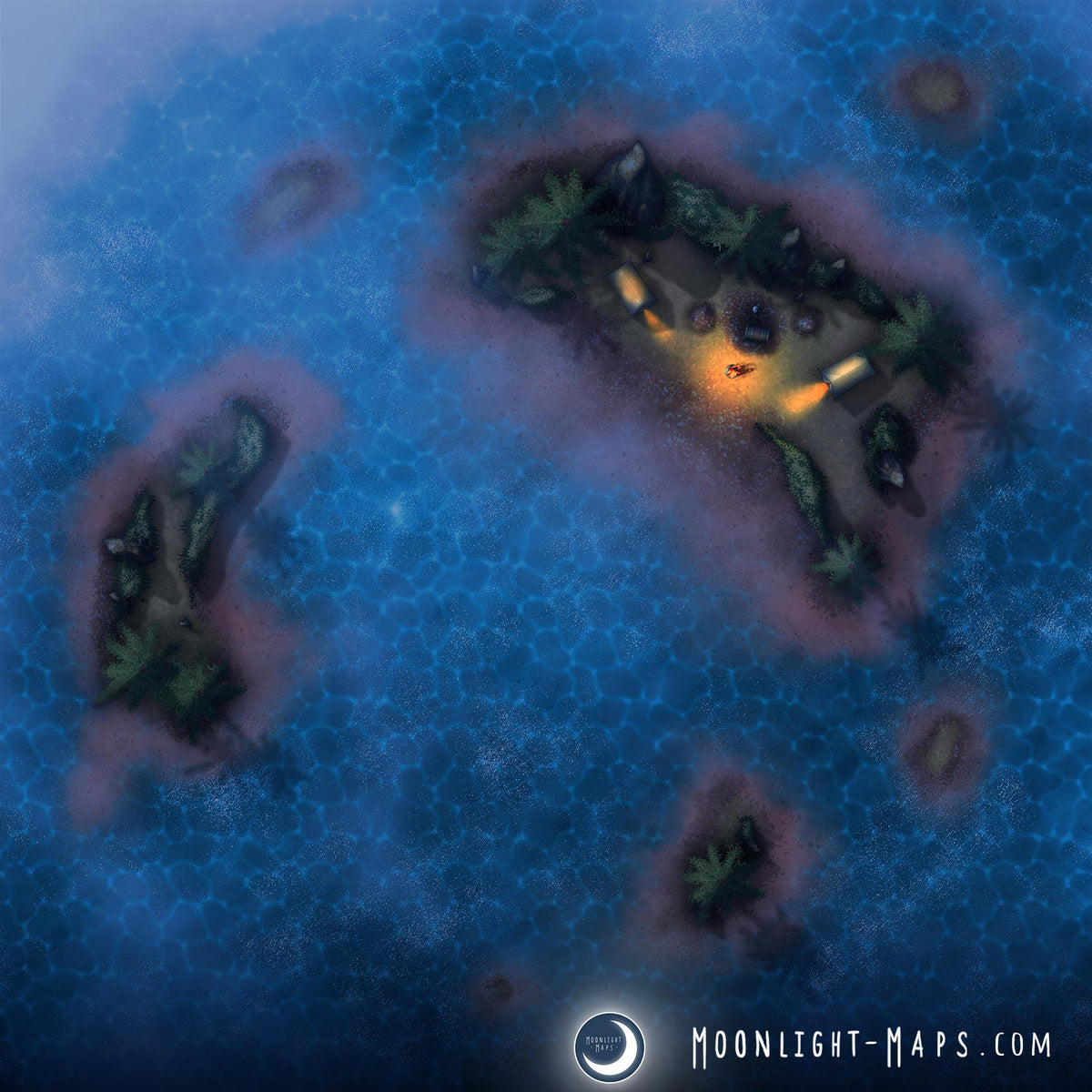 Treasure Island – Moonlight Maps