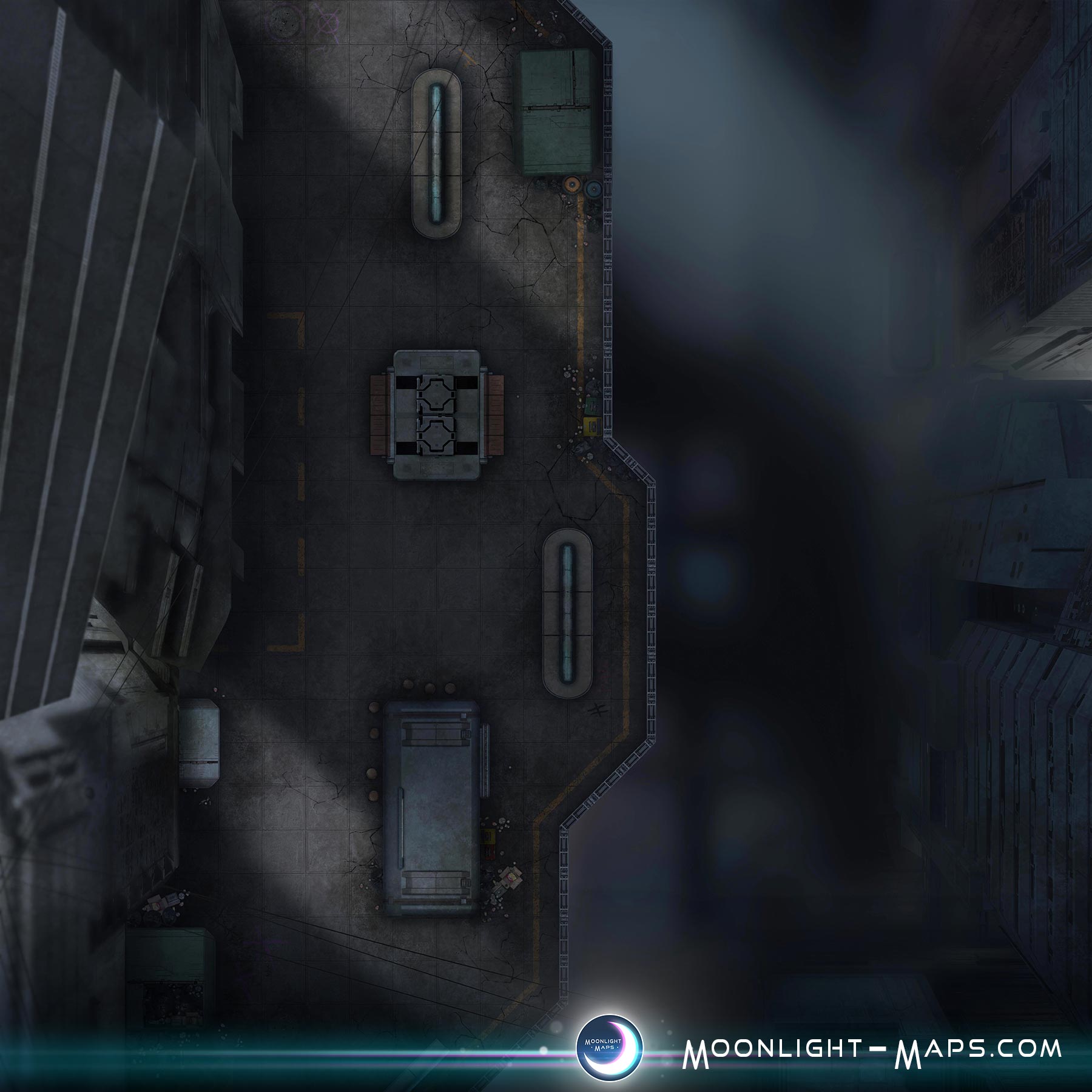 Upper Slums – Moonlight Maps