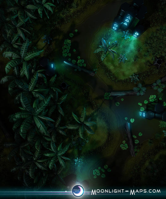 Jungle Monolith – Moonlight Maps