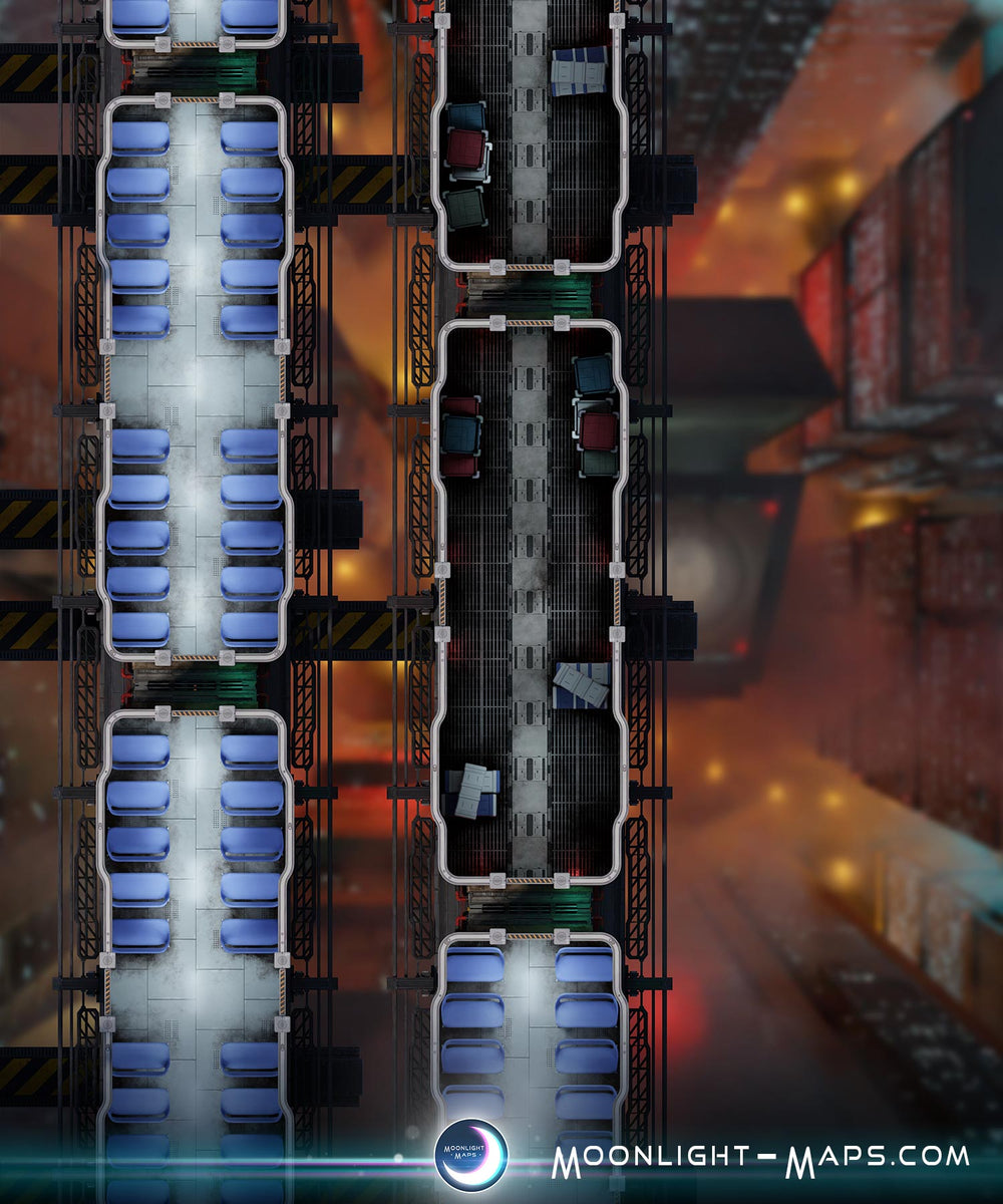 Rail Train – Moonlight Maps