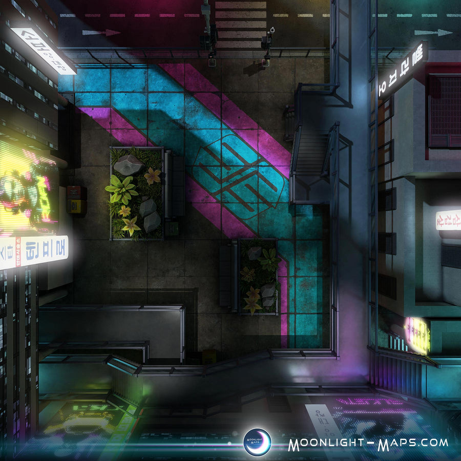 Cyberpunk Collection 1 – Moonlight Maps