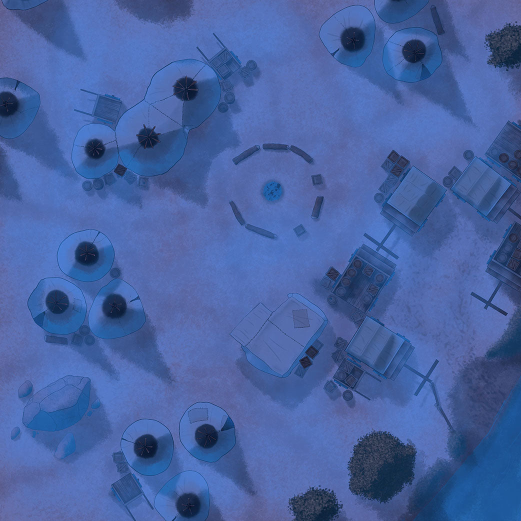 Caravan Camp – Moonlight Maps