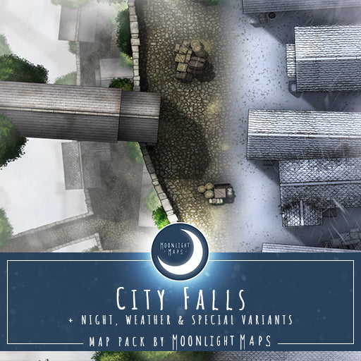 City Falls – Moonlight Maps