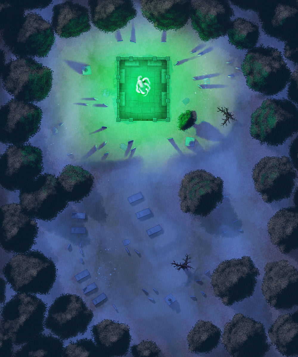 Graveyard Mausoleum – Moonlight Maps