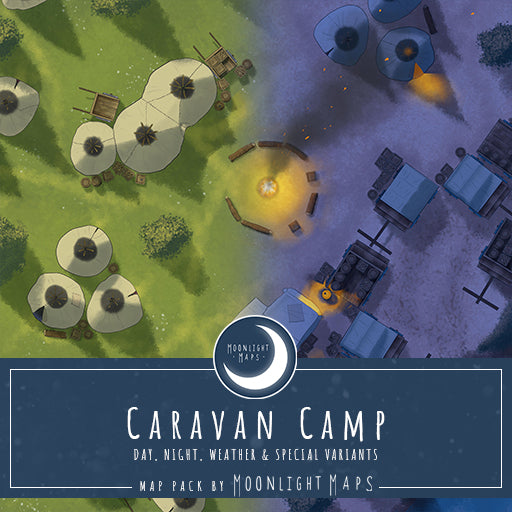 Caravan Camp – Moonlight Maps