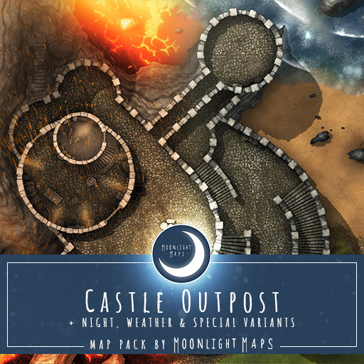 Castle Outpost – Moonlight Maps