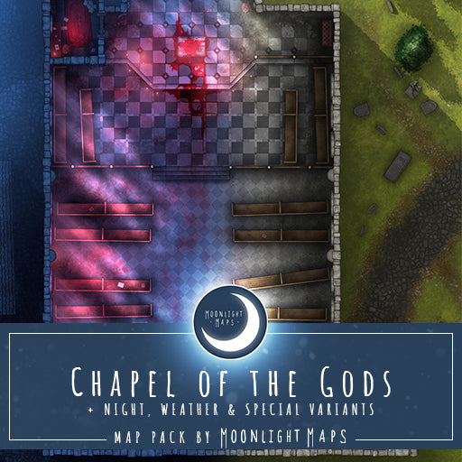 Chapel of the Gods – Moonlight Maps