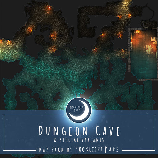 Dungeon Cave – Moonlight Maps