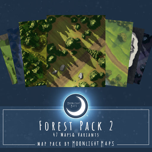 Forest Pack 2 – Moonlight Maps
