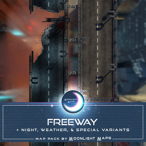 Freeway – Moonlight Maps