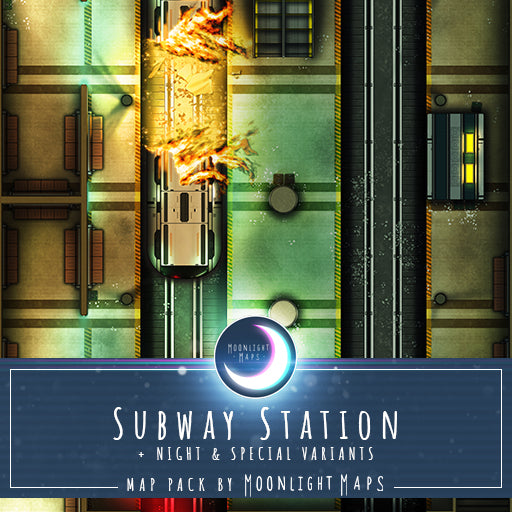 Subway Station – Moonlight Maps