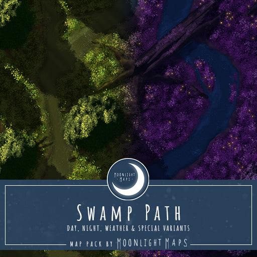 Swamp Path – Moonlight Maps