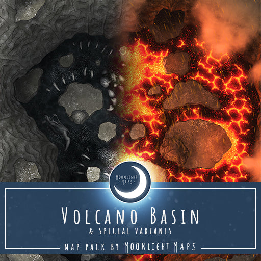 Volcano Basin – Moonlight Maps