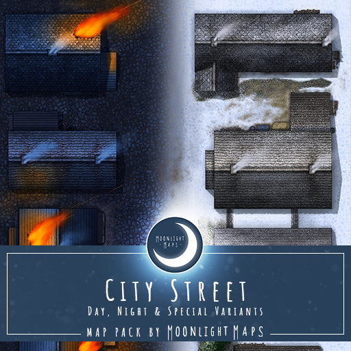 City Street – Moonlight Maps