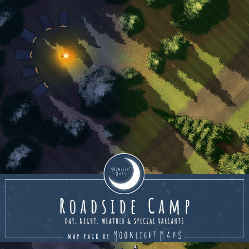 Roadside Camp – Moonlight Maps
