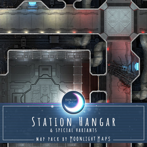 Scifi and Cyberpunk TTRPG Battle Maps – Tagged "spacestation ...