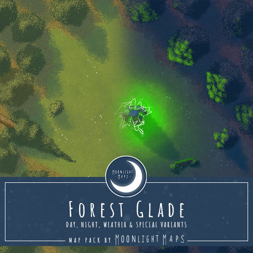 Forest Glade – Moonlight Maps