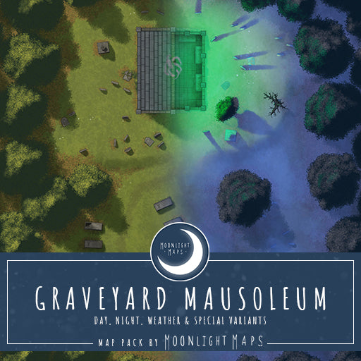 Graveyard Mausoleum – Moonlight Maps