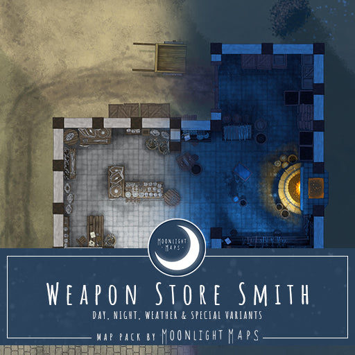Weapon Store / Blacksmith – Moonlight Maps