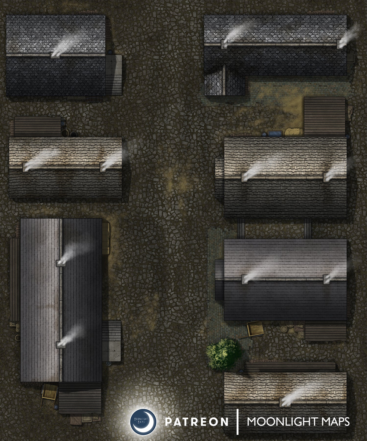 City Street – Moonlight Maps