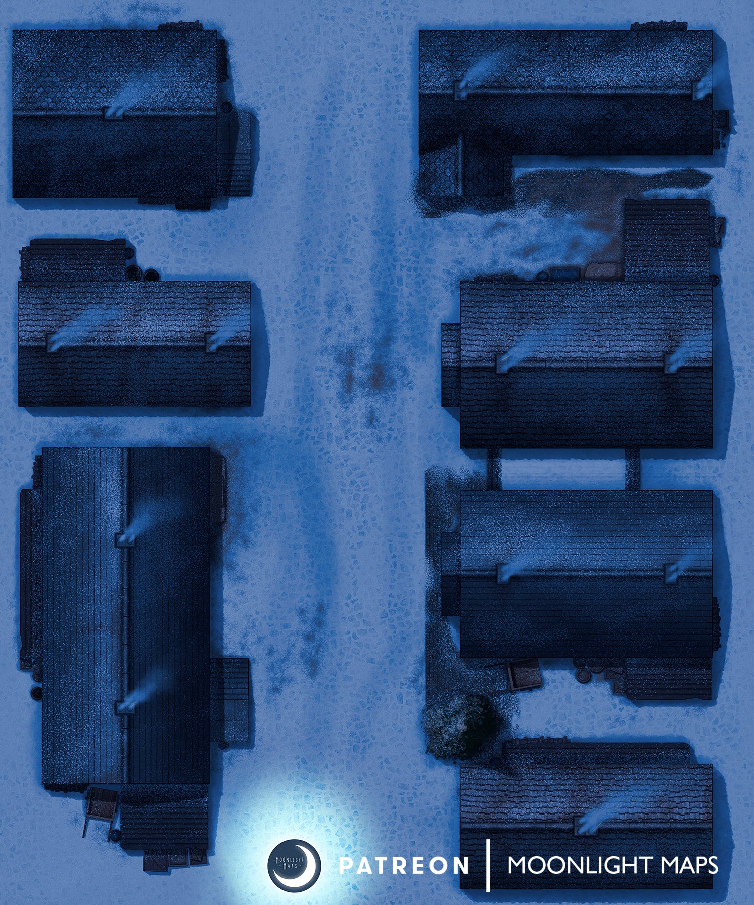 City Street – Moonlight Maps
