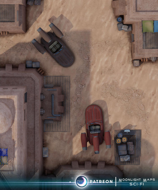 Scifi and Cyberpunk TTRPG Battle Maps – Tagged "Market"– Moonlight Maps