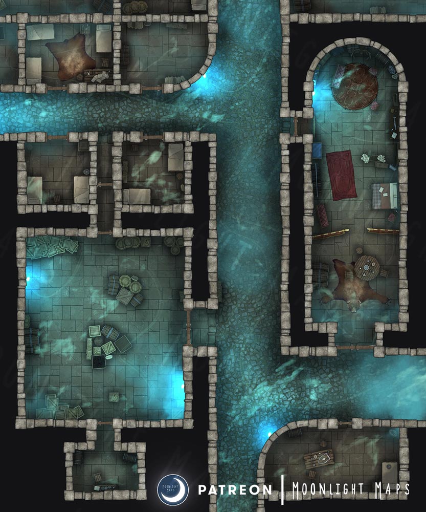 Living Quarters – Moonlight Maps