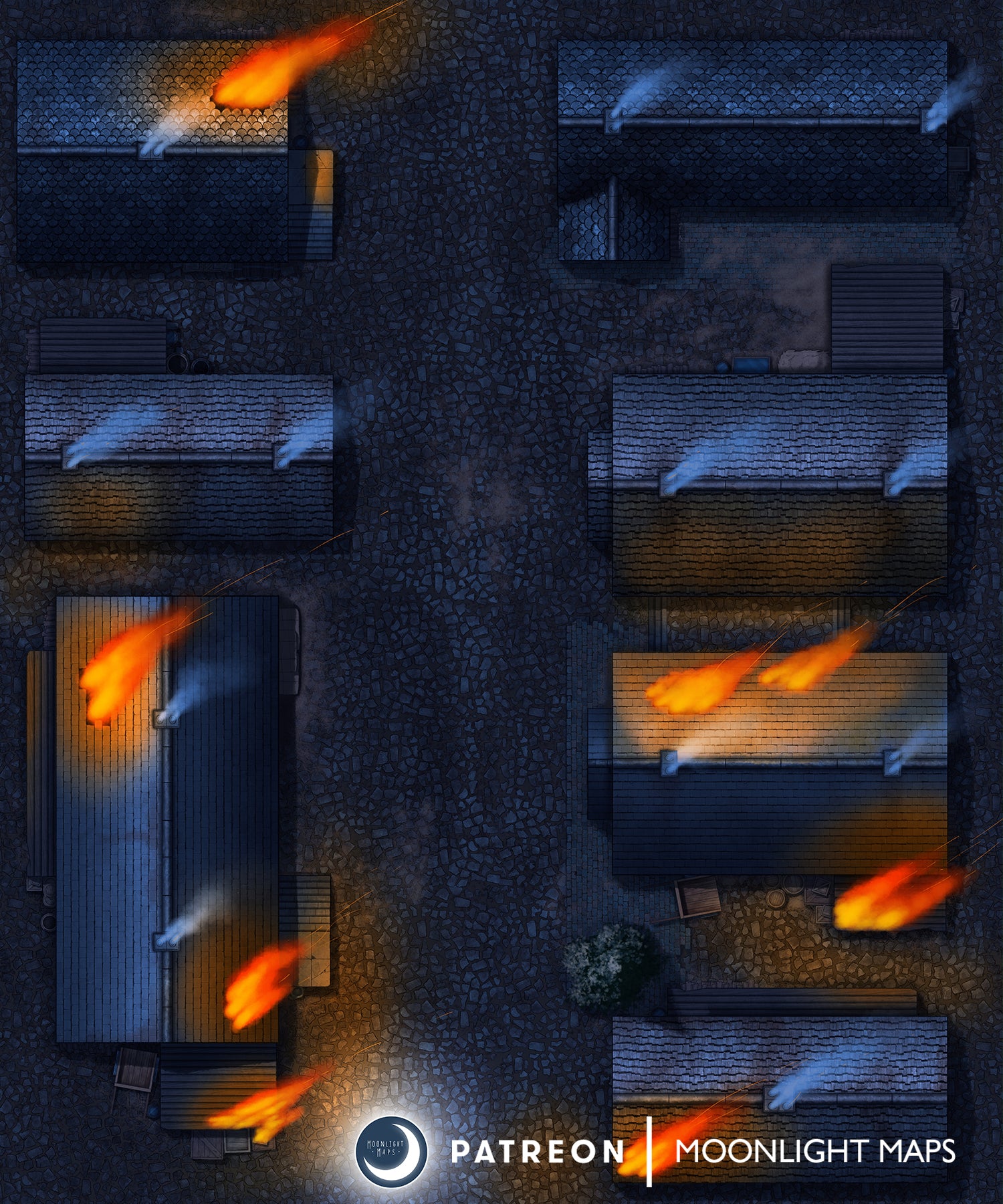City Street – Moonlight Maps
